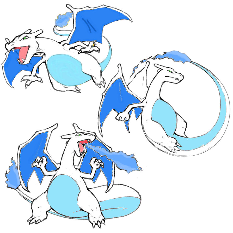 white charizard by yukirafenfire on DeviantArt