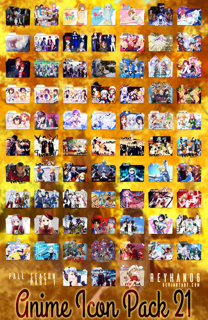 Anime Icon Pack 21 by Reyhan06 by Reyhan06 on DeviantArt