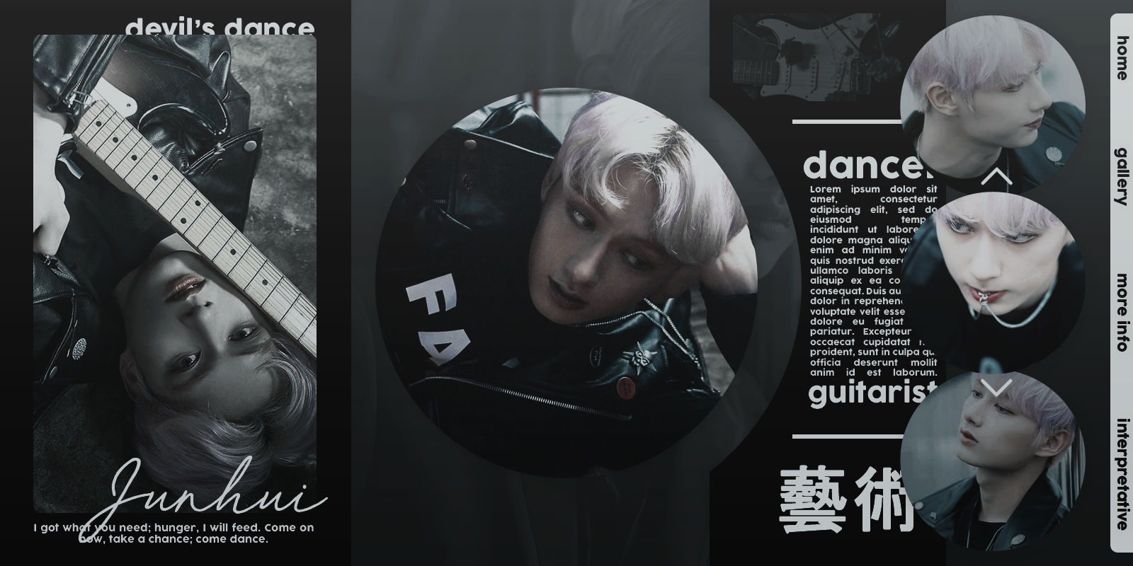 template 002 / devil's dance by opwlence on DeviantArt