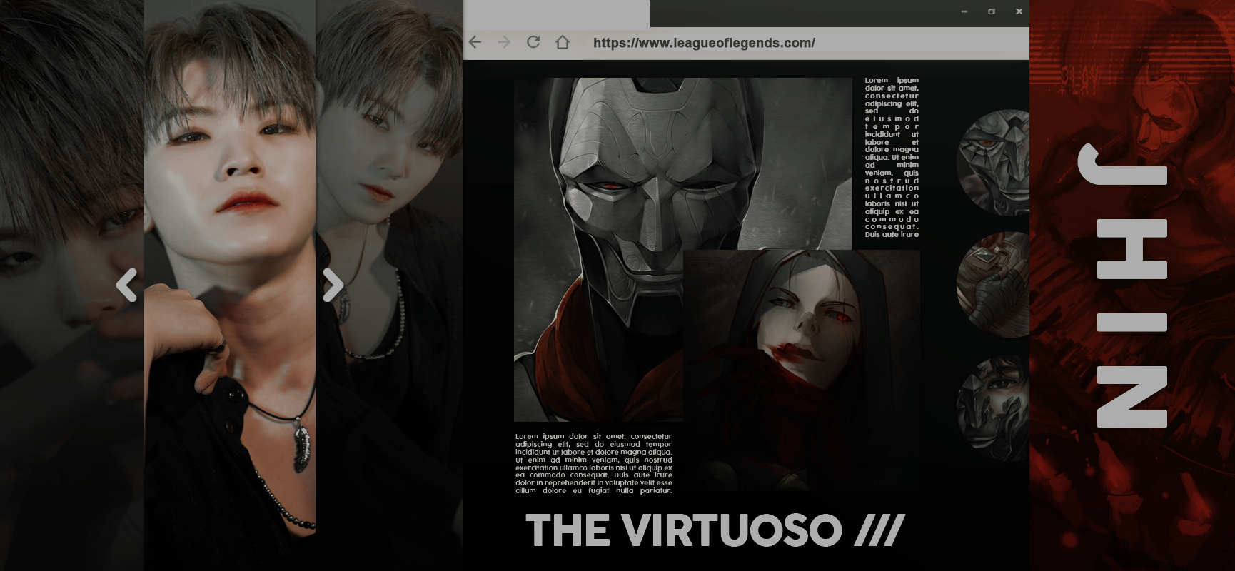 template 007 / the virtuoso by opwlence on DeviantArt
