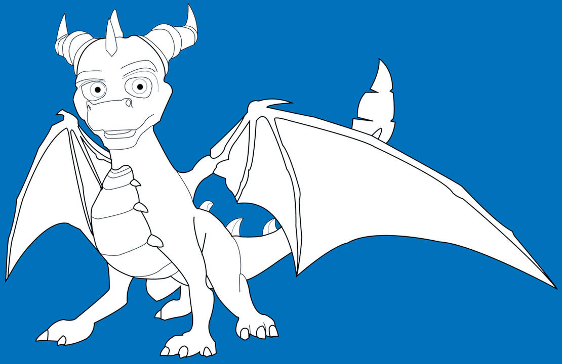 Spyro Base by Fictioncreatorartist on DeviantArt