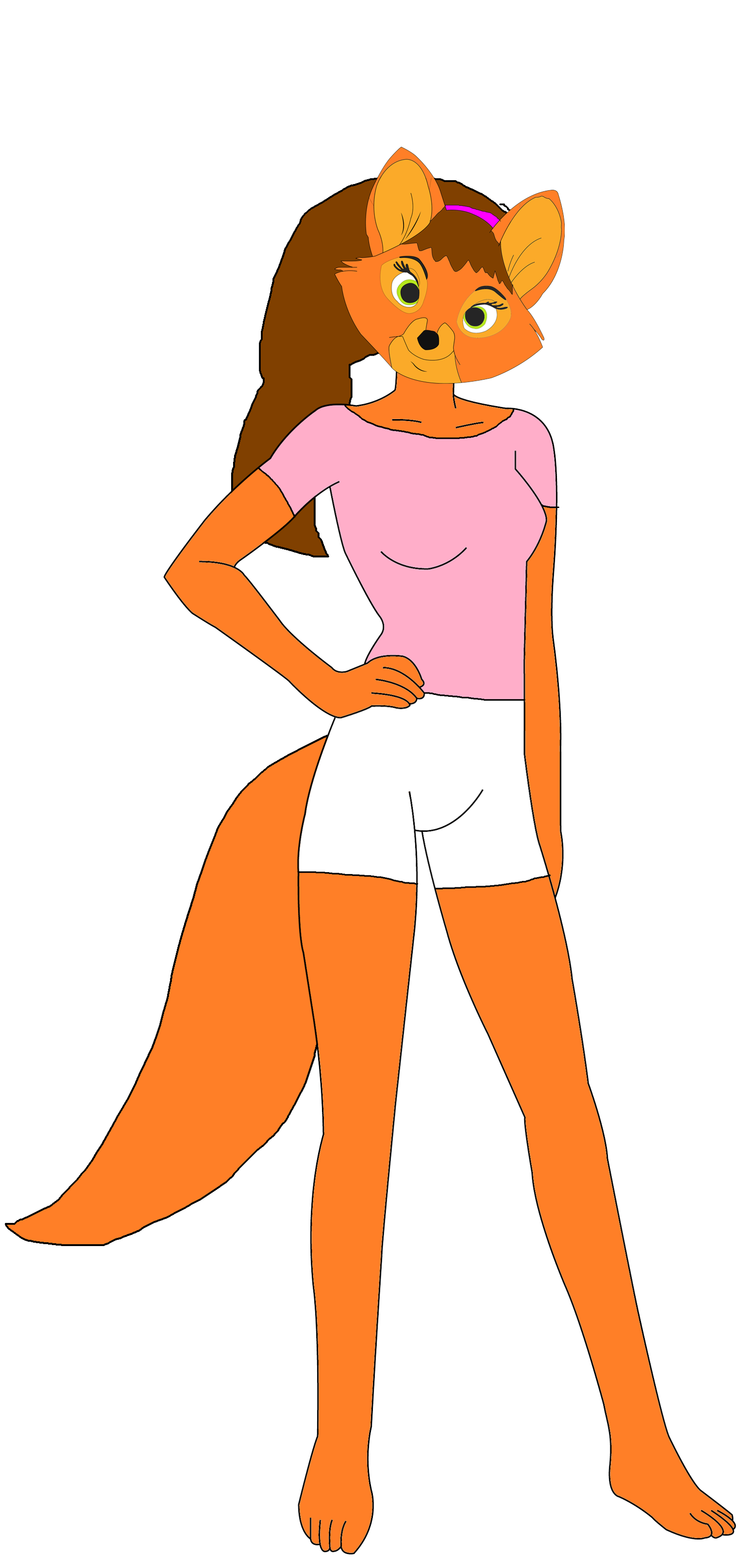 Savannah as a Fox by Fictioncreatorartist on DeviantArt