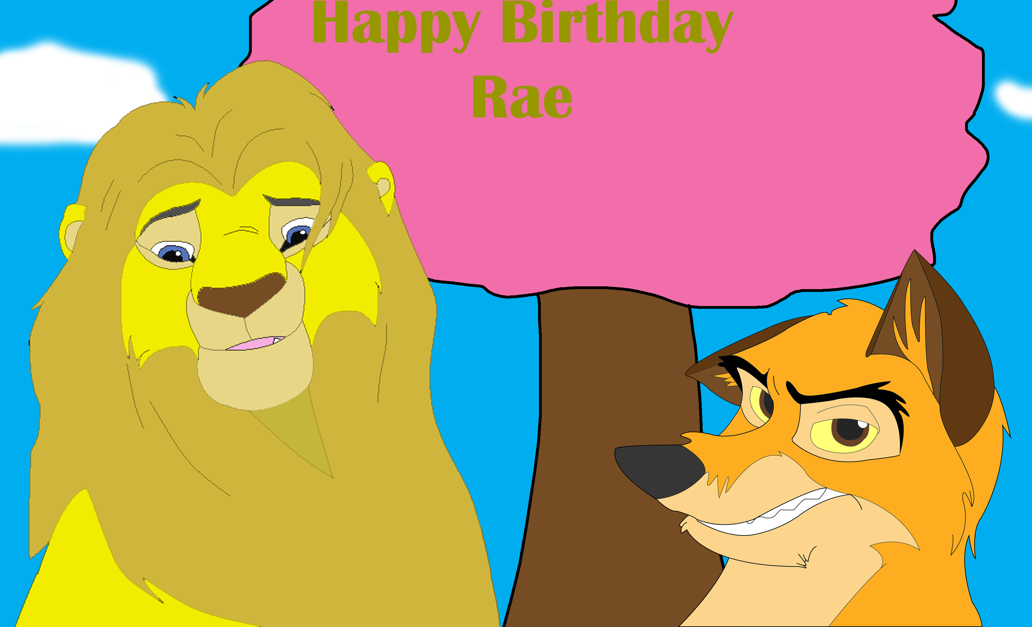 Birthday Card for Rae by Fictioncreatorartist on DeviantArt