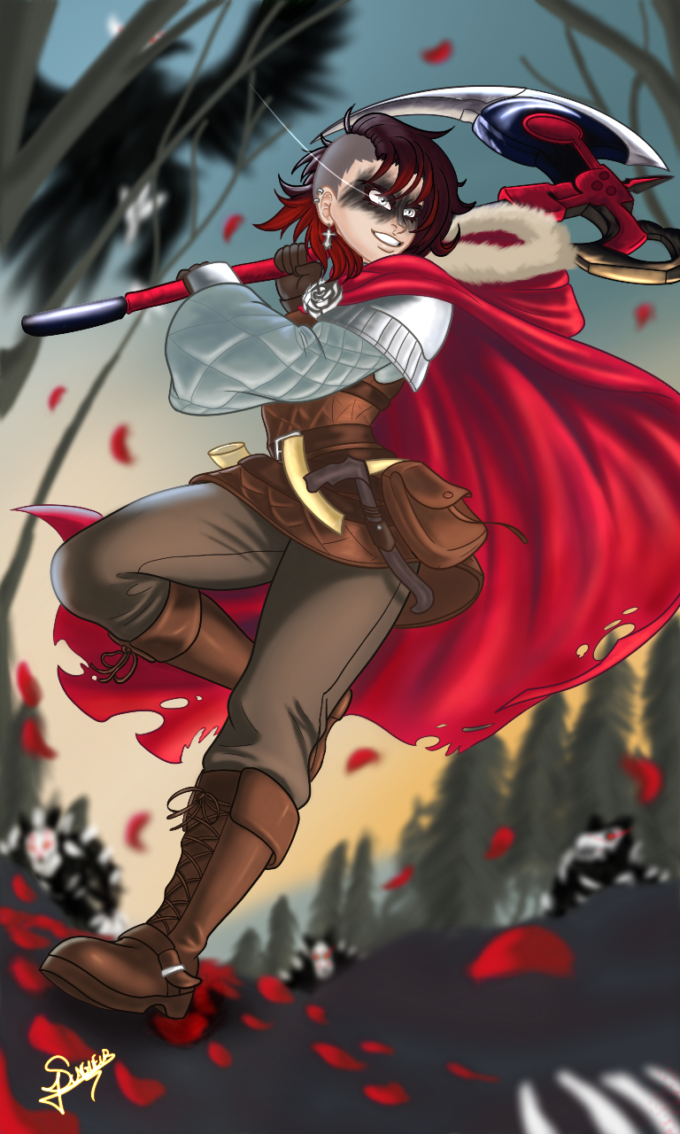 Viking Ruby Rose by Murapi8 on DeviantArt
