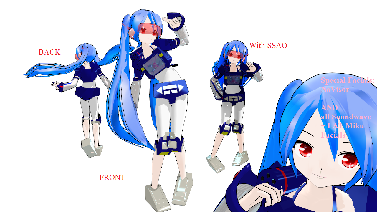 [MMD] LAT Soundwave Miku Download by BloodyRose11 on DeviantArt