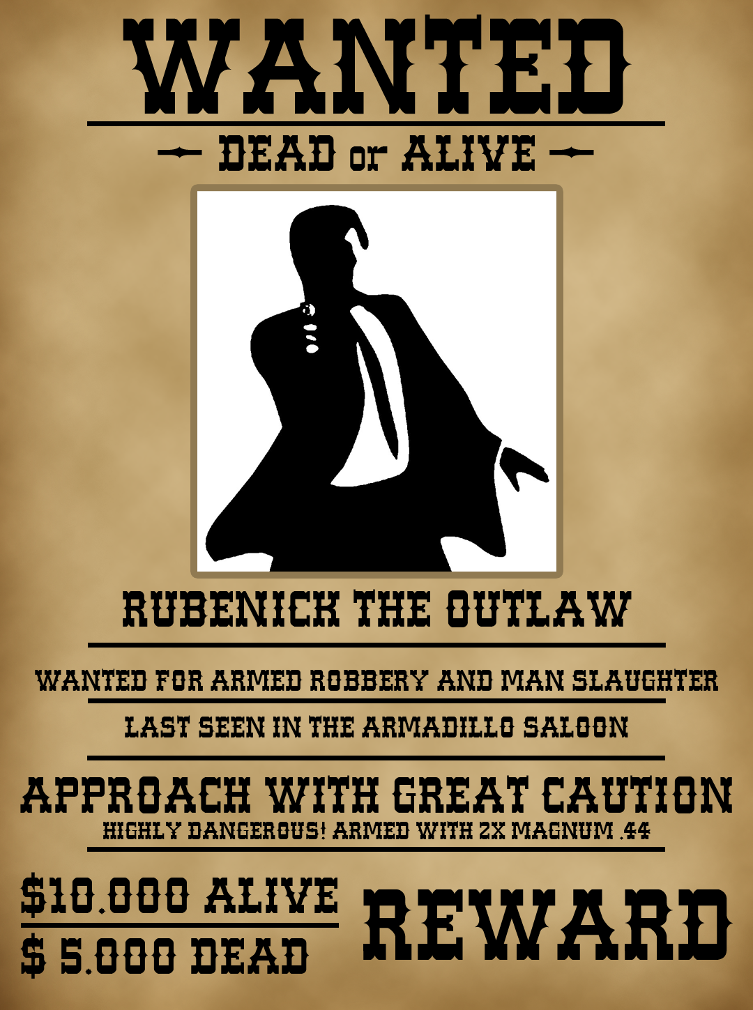 Wanted Poster By Rubenick On DeviantArt