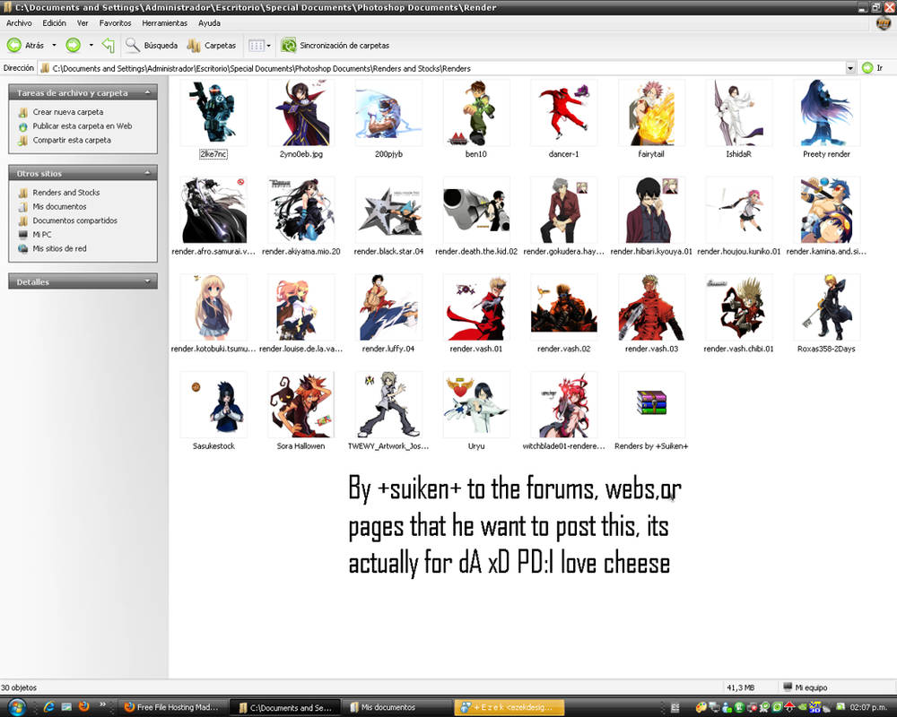 2 Anime Render Pack by Zuiken on DeviantArt