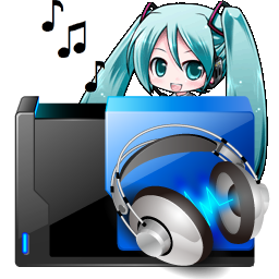 Miku Music Folder icon by MasouOji on DeviantArt
