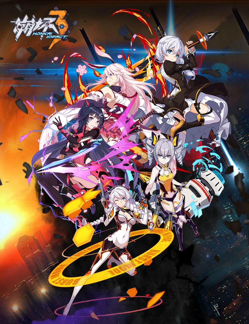 HI3 Transcendental Figure Android Wallpaper by MasouOji on DeviantArt
