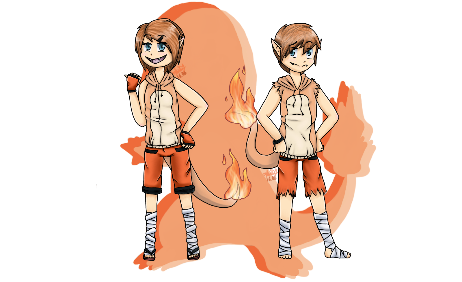 Human Charmander