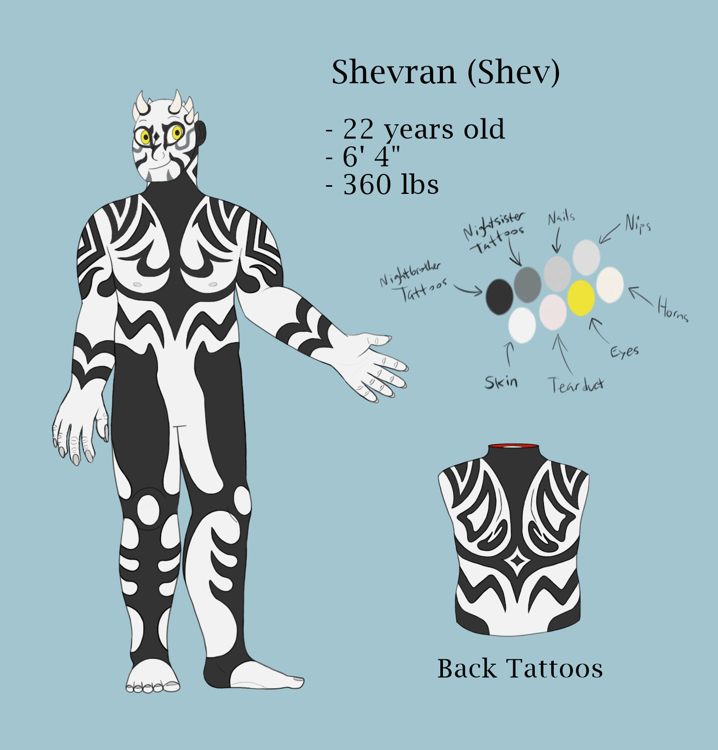 Shevran Reference by DinoSpine on DeviantArt