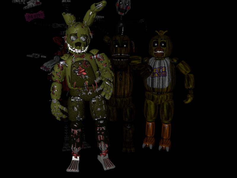 FNAF 3 Generations by Echo2194 on DeviantArt