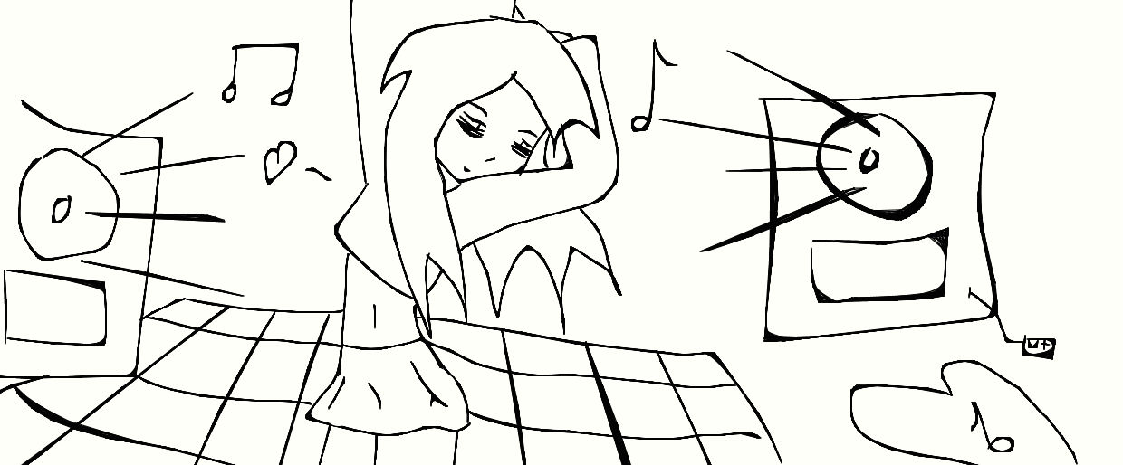 lose yourself in the beat by Totesadorablewolf on DeviantArt