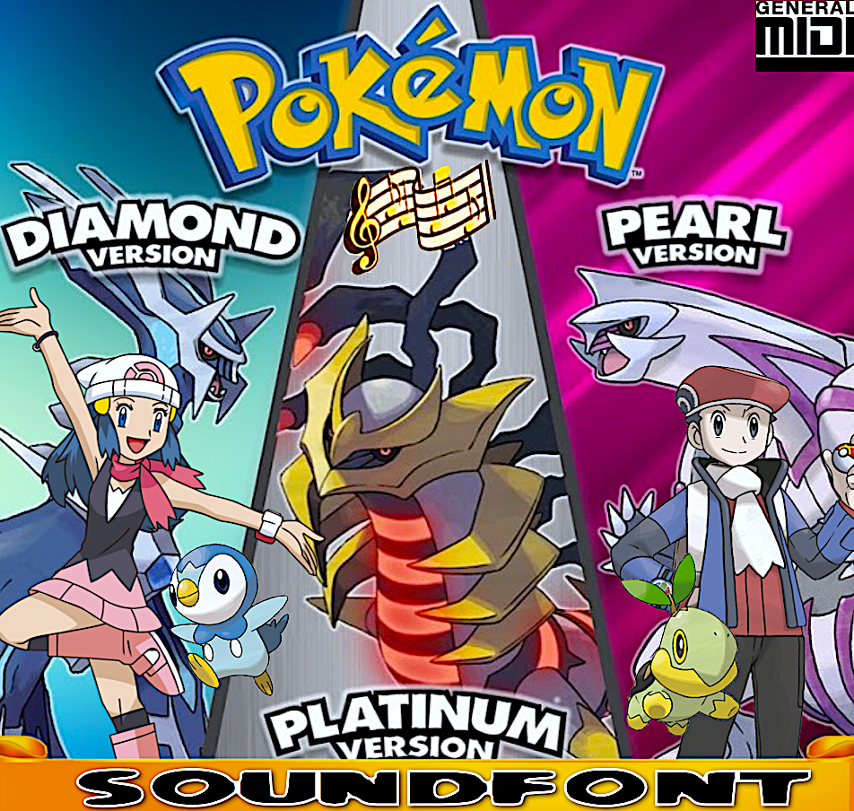 Pokemon DPPT Soundfont (OFFICIAL) by smochdar on DeviantArt