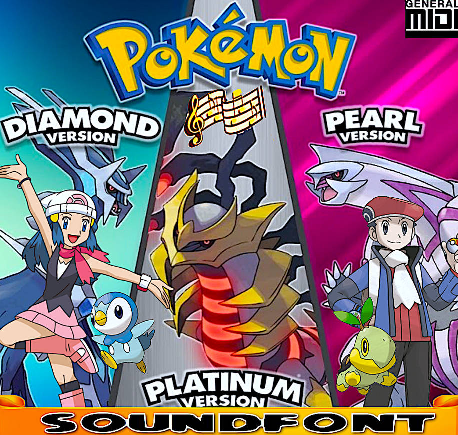 Pokemon DPPT Soundfont (OFFICIAL) by smochdar on DeviantArt