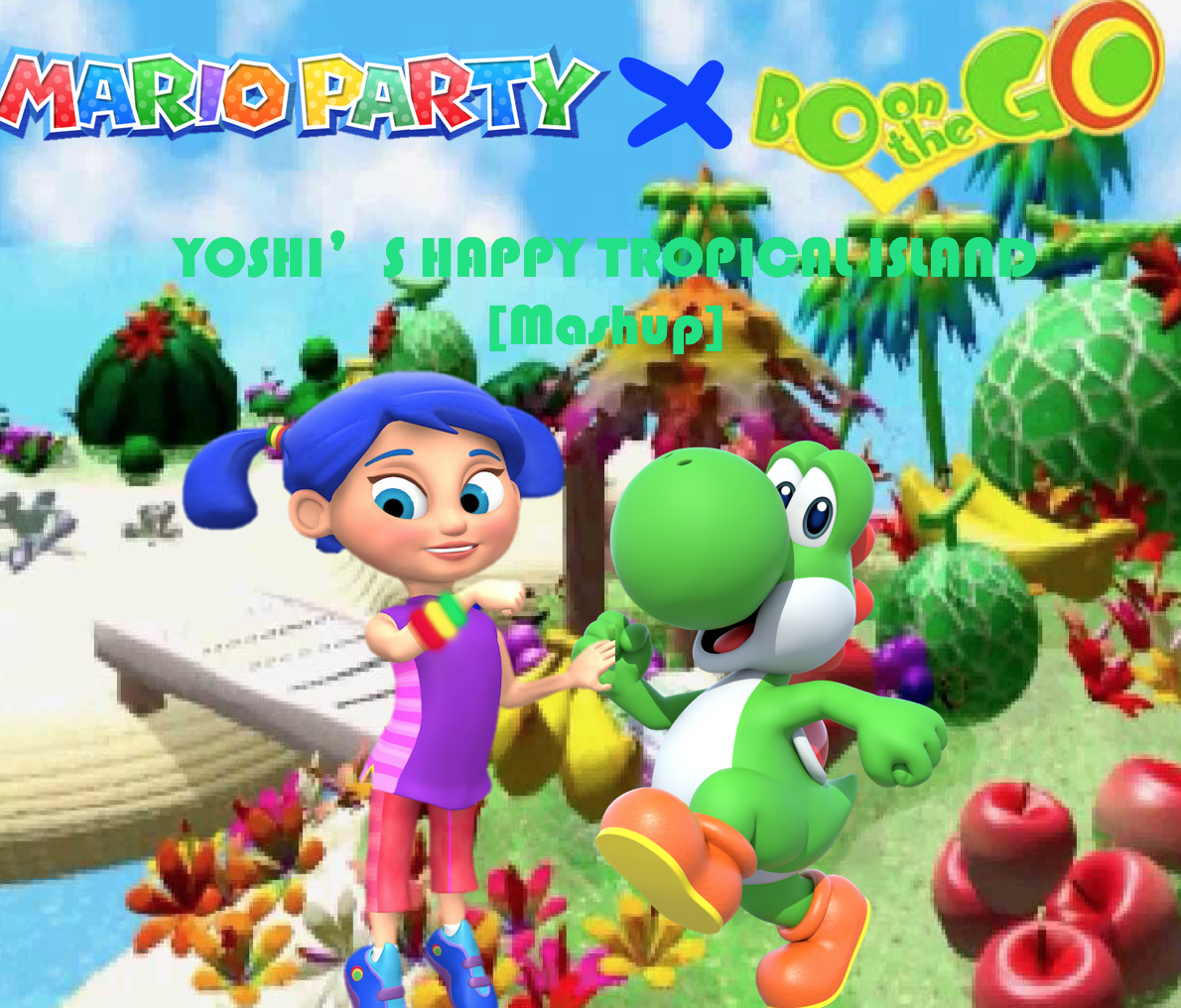 Yoshi's Happy Tropical Island (MASHUP) by smochdar on DeviantArt