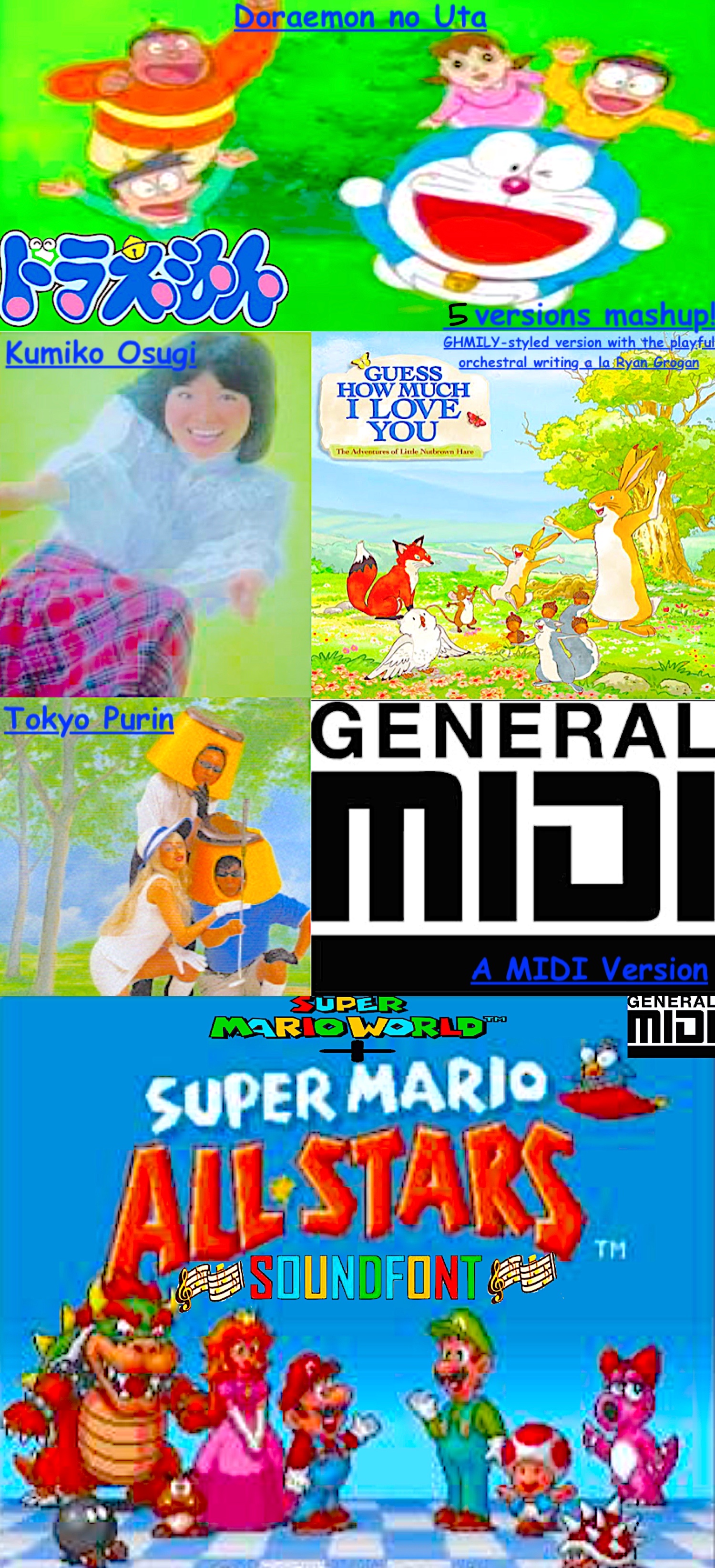 MASHUP: Doraemon No Uta (5 songs) by smochdar on DeviantArt