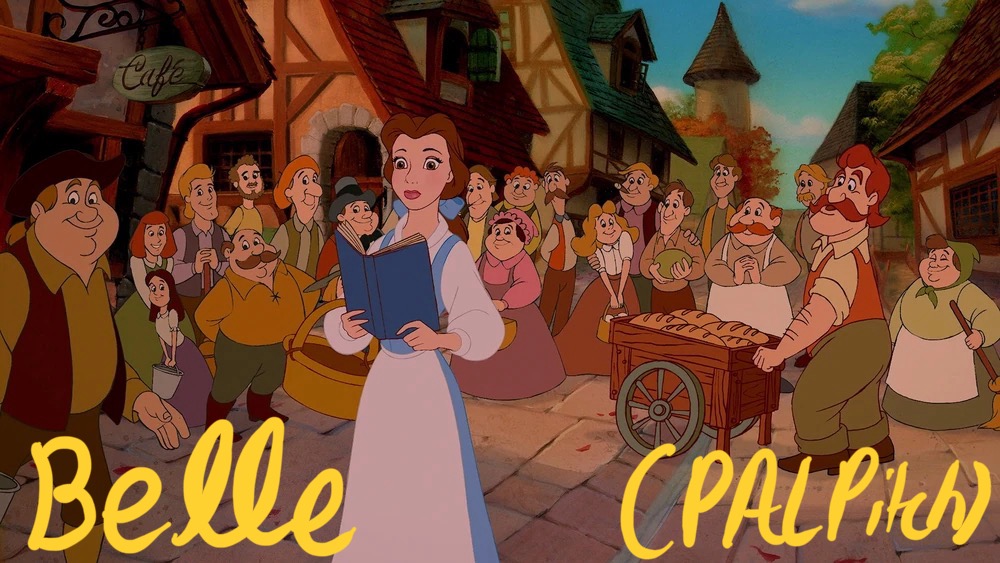 Beauty and the Beast (1991) - Belle (PAL Pitch) by smochdar on DeviantArt