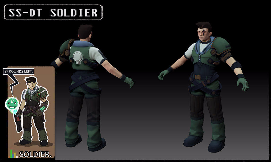 Soldier model color by Ruak on DeviantArt