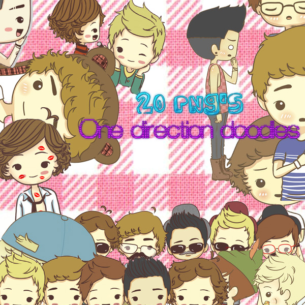 1D Doodles PNG's by OMGisInfiniteAlly on DeviantArt