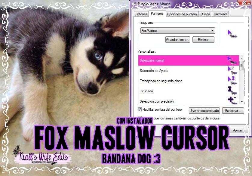Fox Maslow Cursor by NiallsWife on DeviantArt
