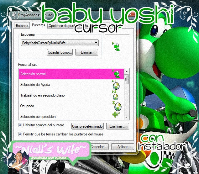 Baby Yoshi Cursor by NiallsWife on DeviantArt