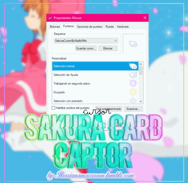 Sakura Wings Cursor by NiallsWife on DeviantArt