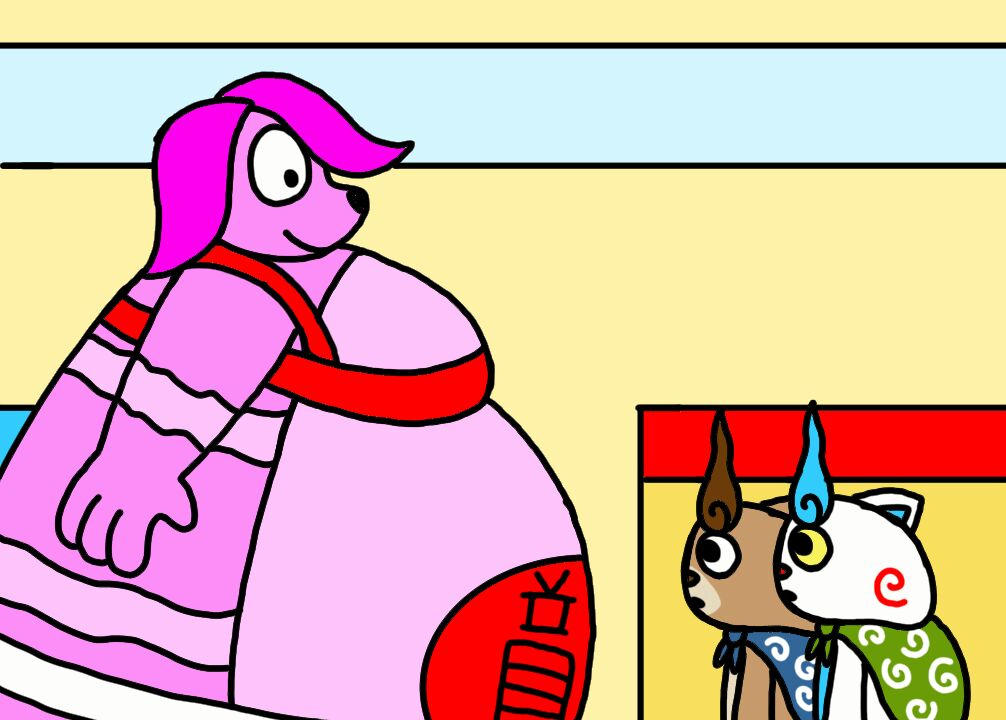 Yokai Watch: Zosumo in The City: Meet the Komas by DanXDWolfenburg on DeviantArt