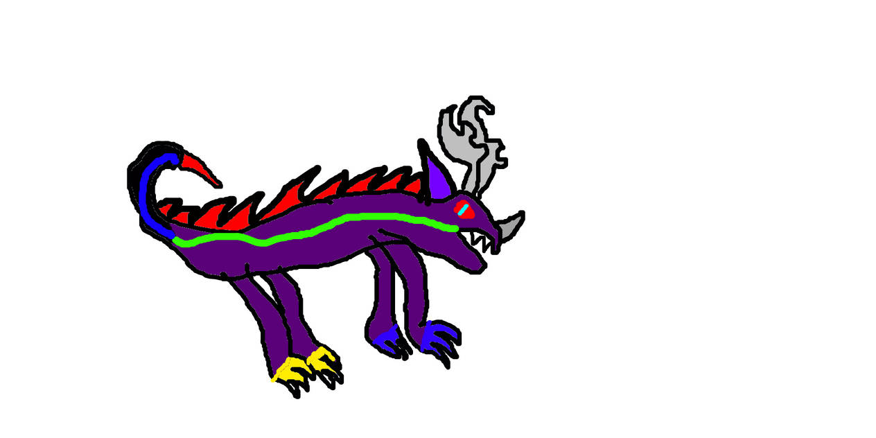 His True Form the purple beast by ScorpionArt117 on DeviantArt