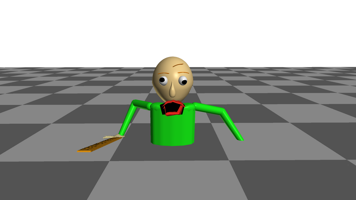 baldi when you don't pay for baldi plus by Bashtian24 on DeviantArt