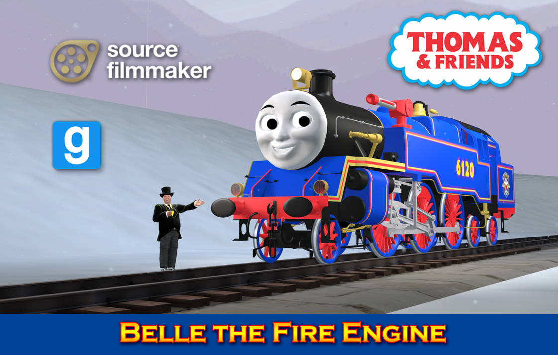 [SFM/Gmod DL] Belle the Fire Engine by YanPictures on DeviantArt