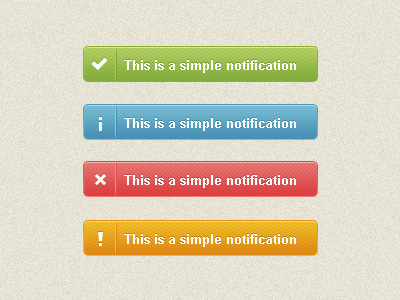 notification bar - 4 colours by umutavci on DeviantArt