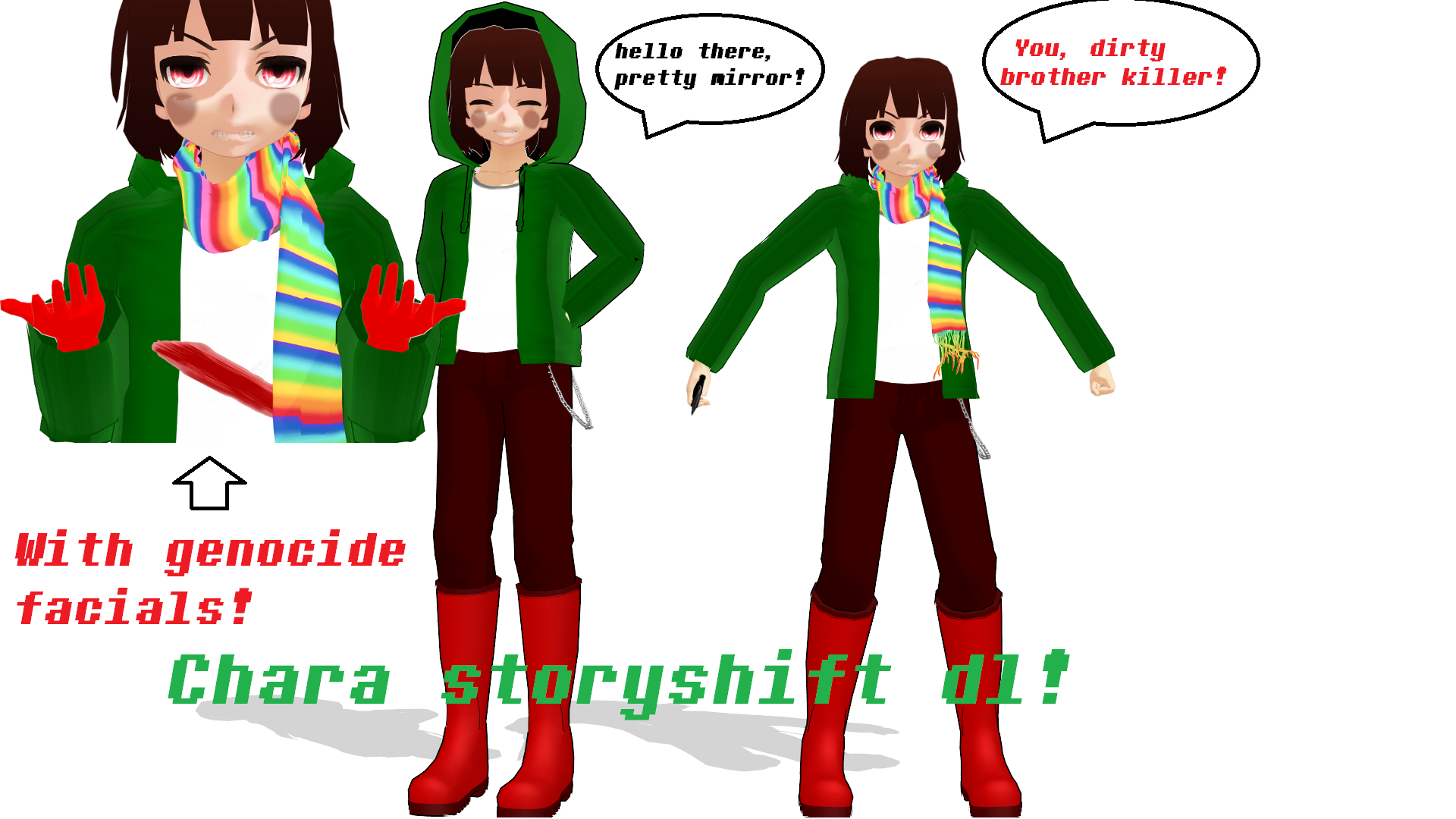 Chara Storyshift by Linklecreusois on DeviantArt