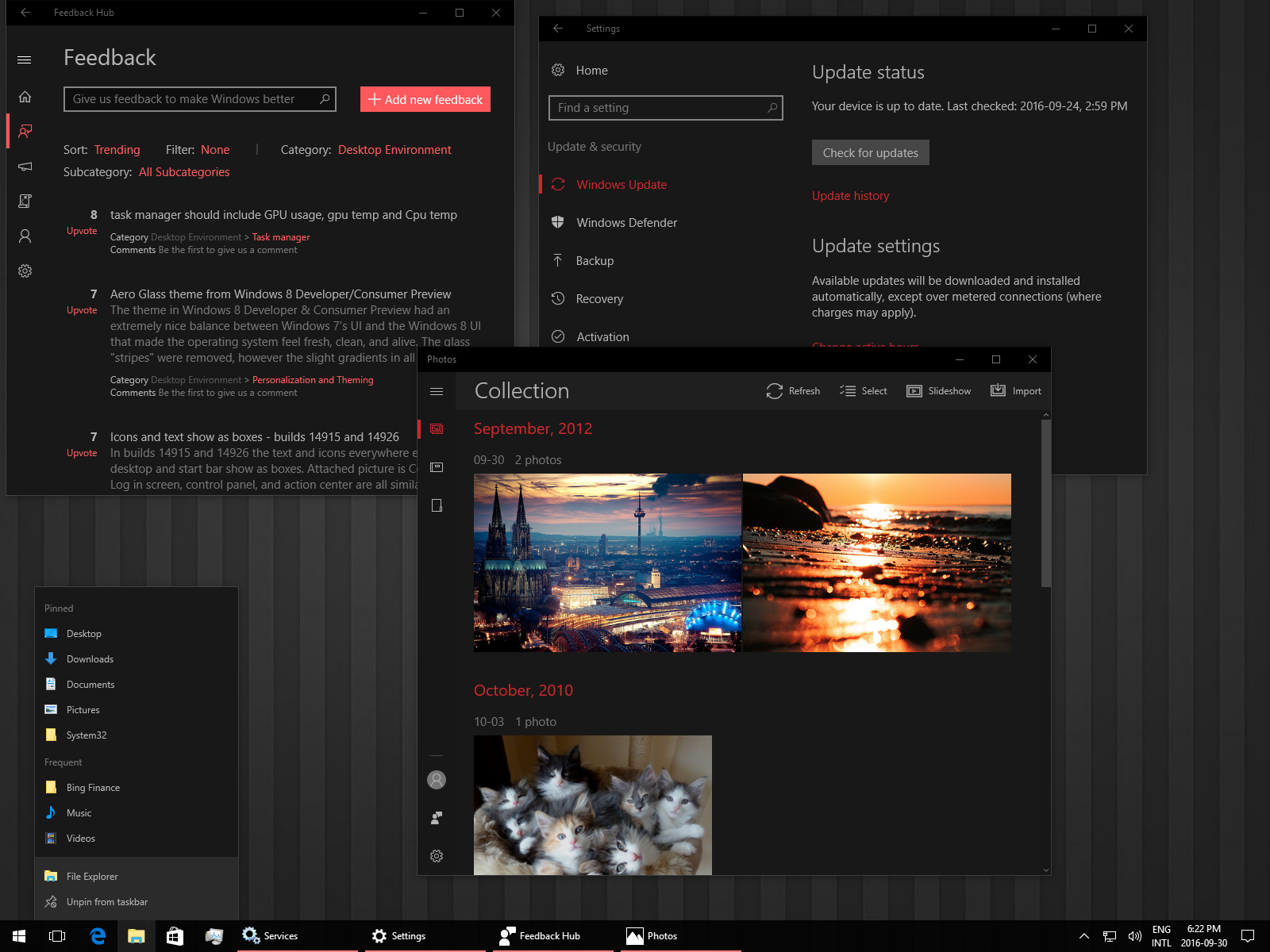 Dark Gray Theme for Universal Apps by mcdenis13 on DeviantArt