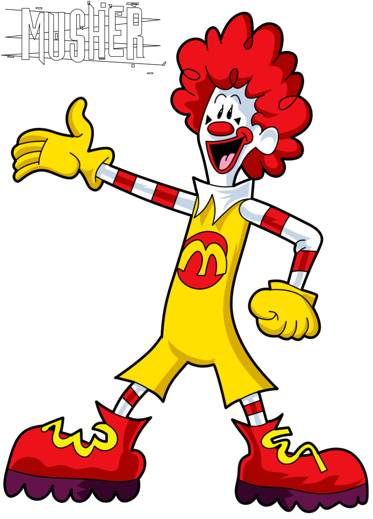 Ronald Mc Donald (2004) by musher-30 on DeviantArt