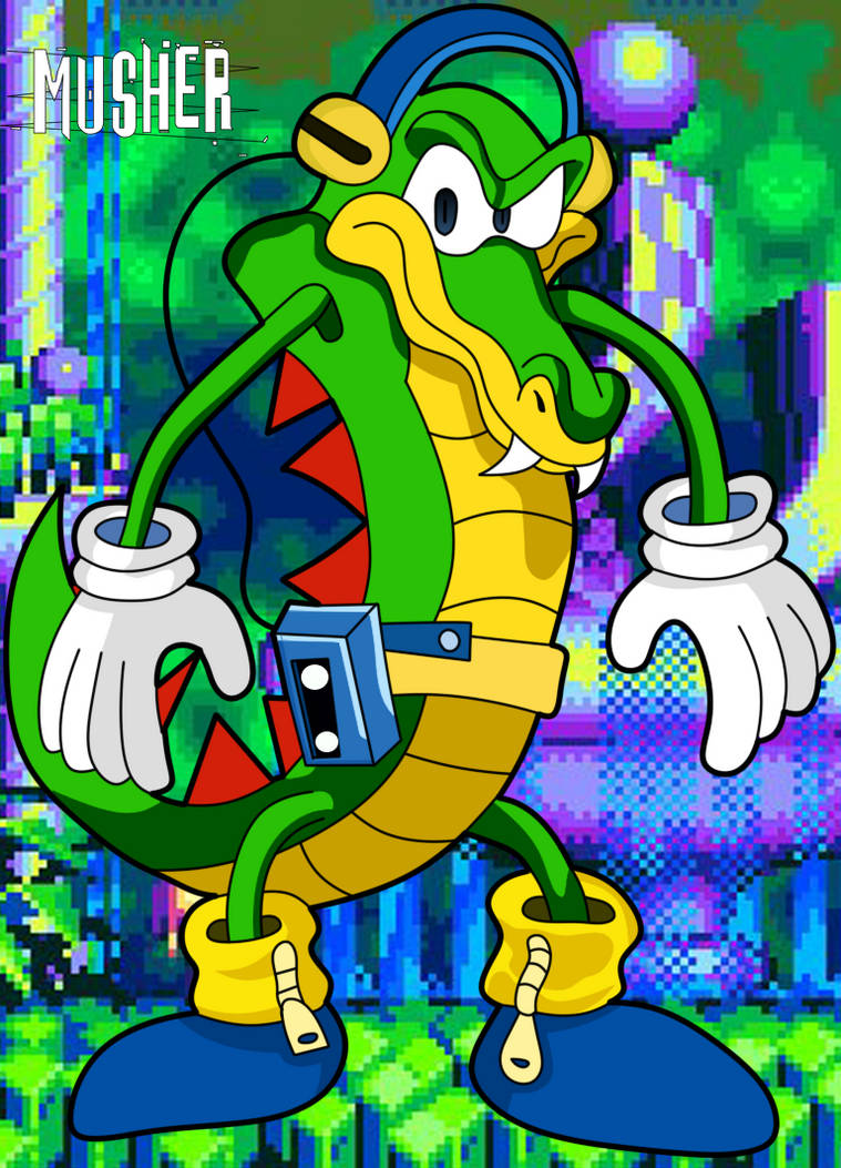 Vector The Crocodile (Classic) by musher-30 on DeviantArt