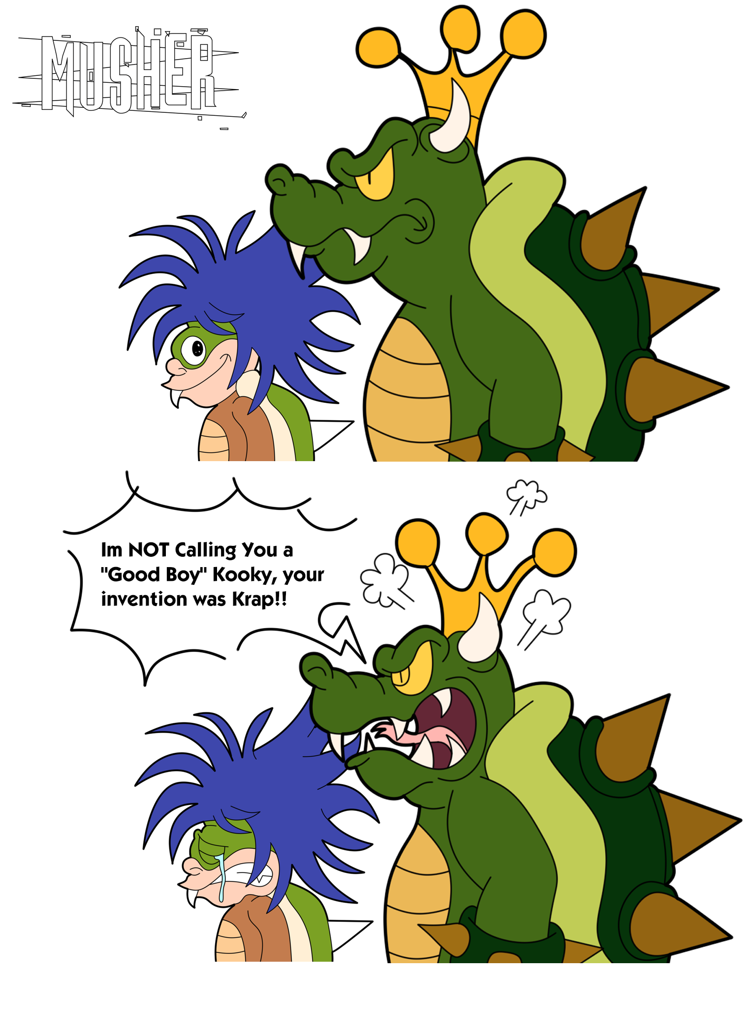 Kooky Koopa is a Bad Son by musher-30 on DeviantArt