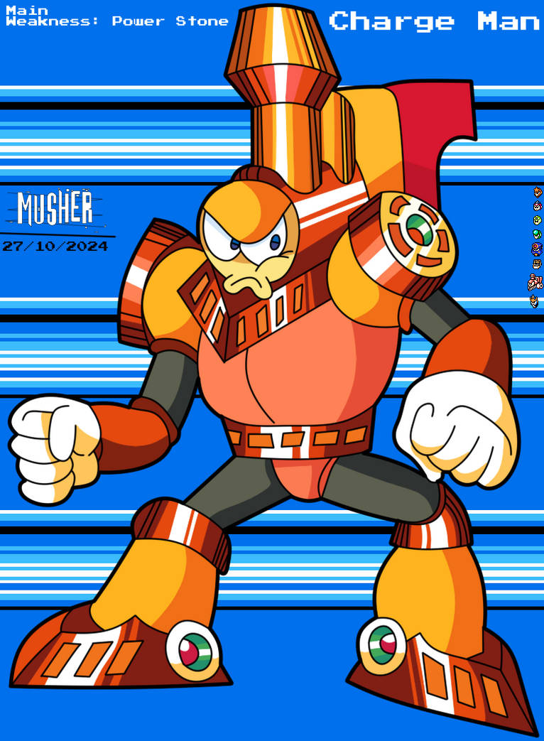 Charge Man by musher-30 on DeviantArt