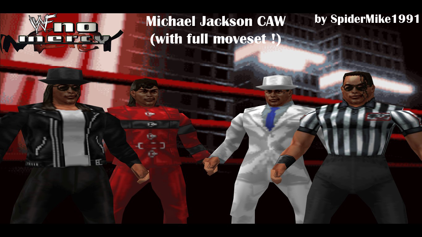WWF No Mercy - Michael Jackson CAW and Moveset by SpiderMike1991 on ...