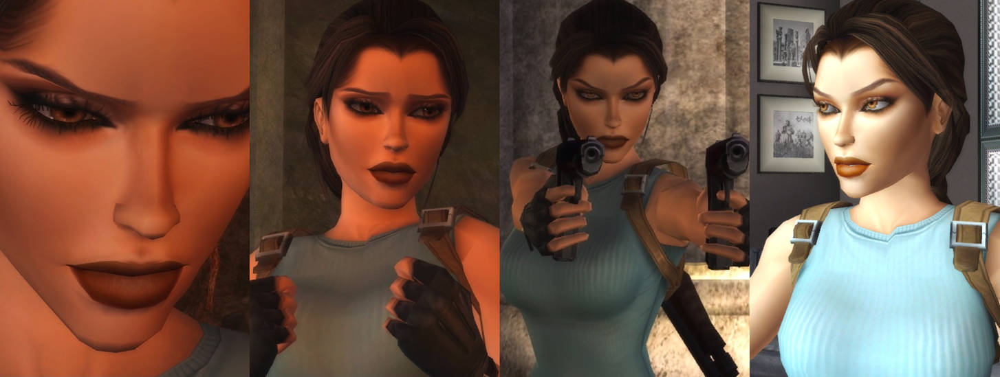 Tomb Raider Anniversary Lara Classic Makeup Mod by Ulthimas on DeviantArt