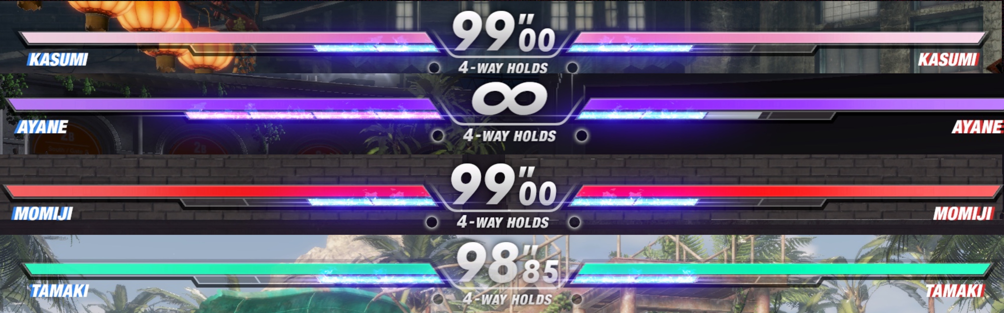 DOA6 Health Bars by Ulthimas on DeviantArt