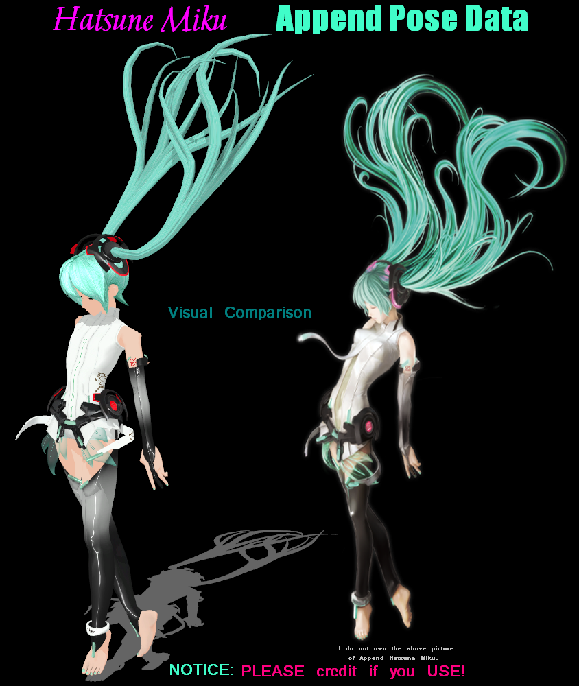 Append Miku Pose Data DL MMD by Akiiza-sama on DeviantArt