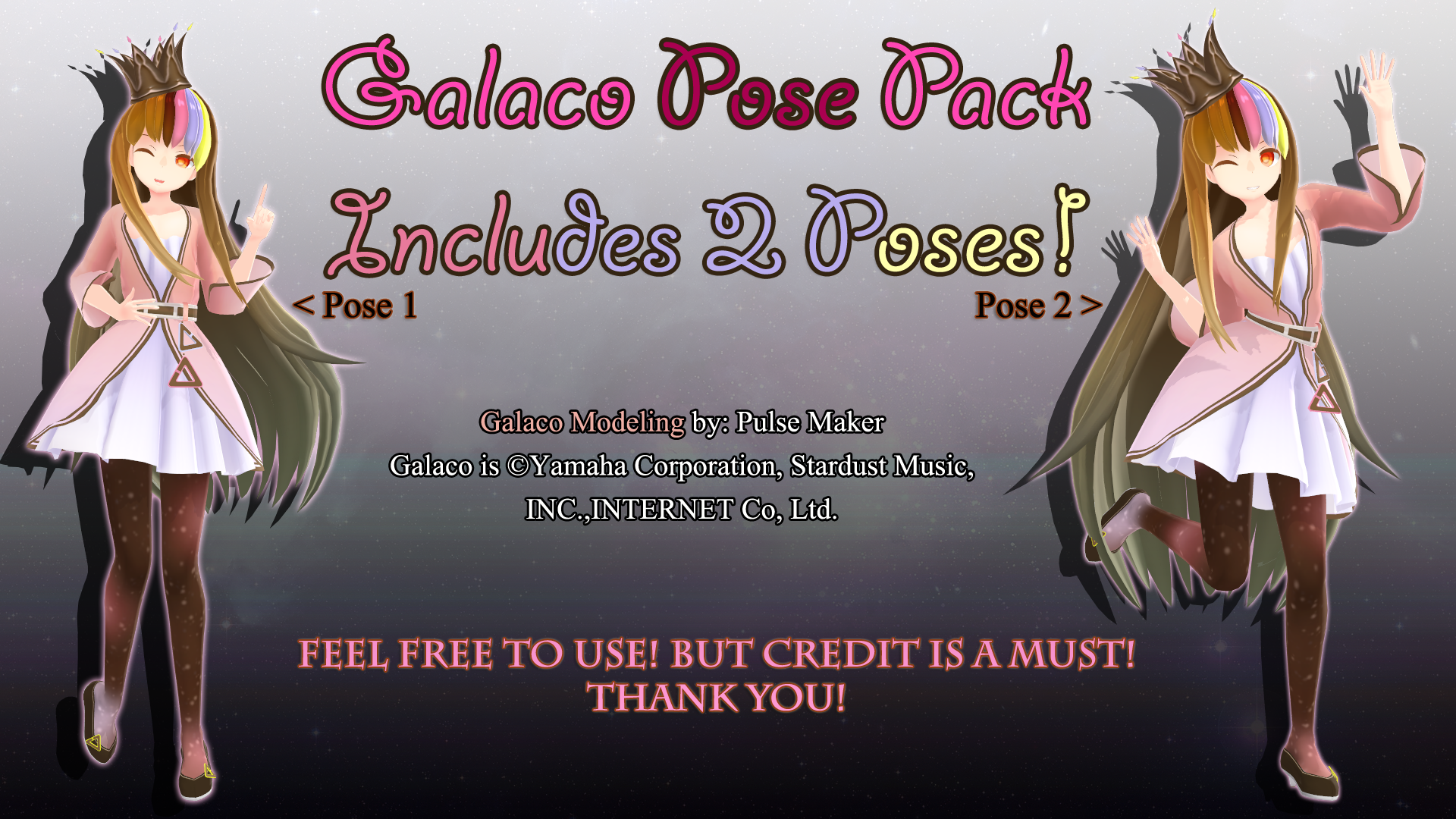 [MMD] Galaco Neo Pose Pack [Download] by Akiiza-sama on DeviantArt