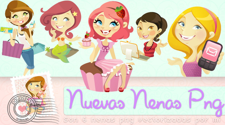 Nuevas Nenas Png by Payasiita on DeviantArt