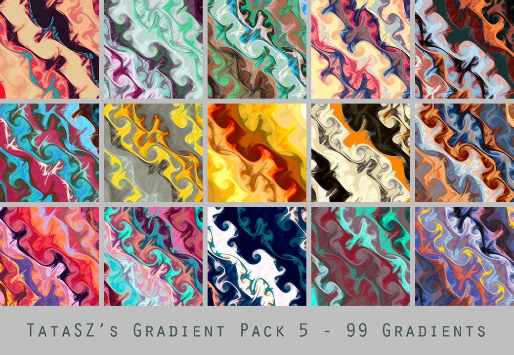 Gradient Pack 5 by tatasz on DeviantArt