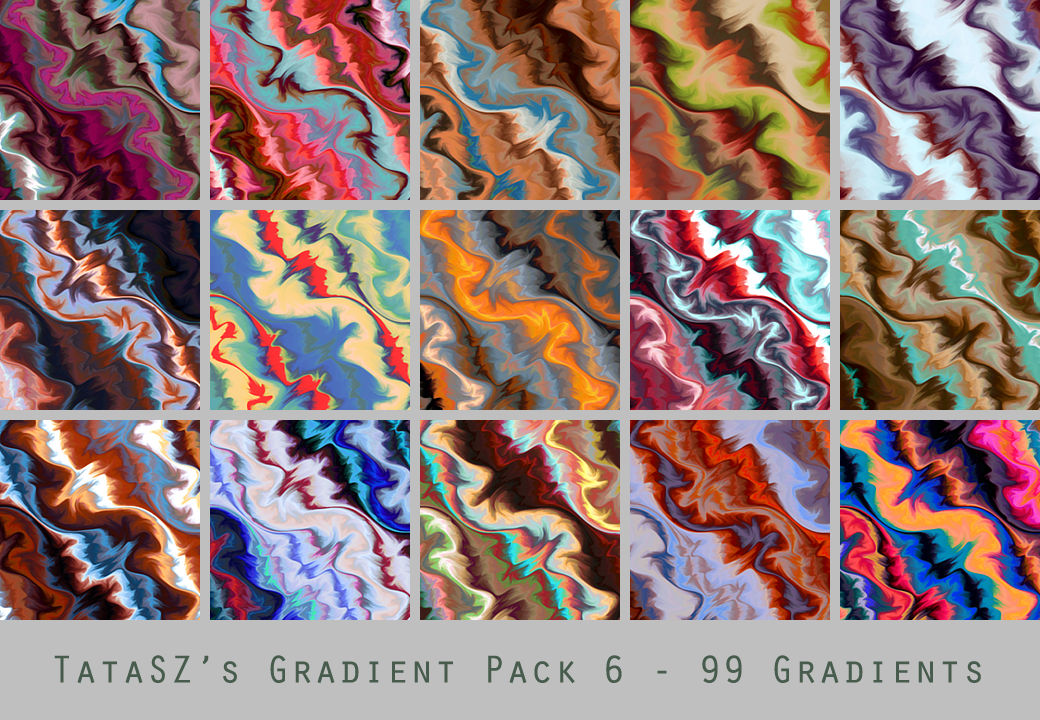 Gradient Pack 6 by tatasz on DeviantArt