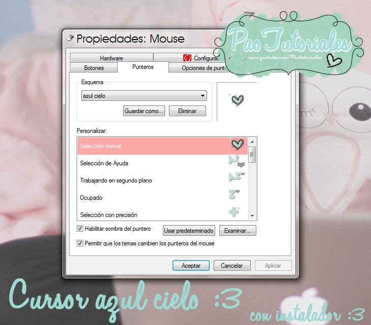 Cursor: Azul Cielo by PaoTutoriales on DeviantArt