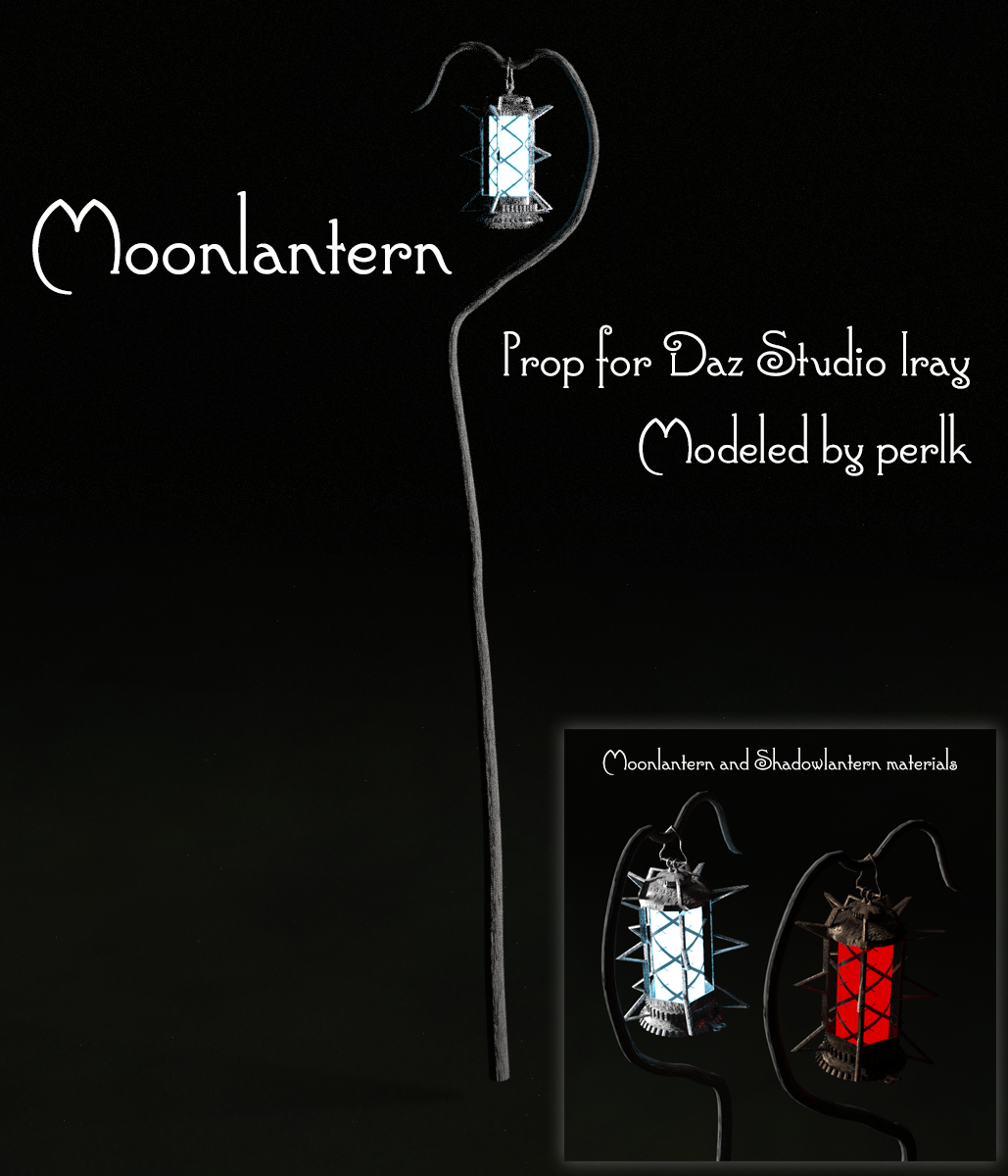 Free: Moonlantern prop for Daz Studio Iray by perlk on DeviantArt
