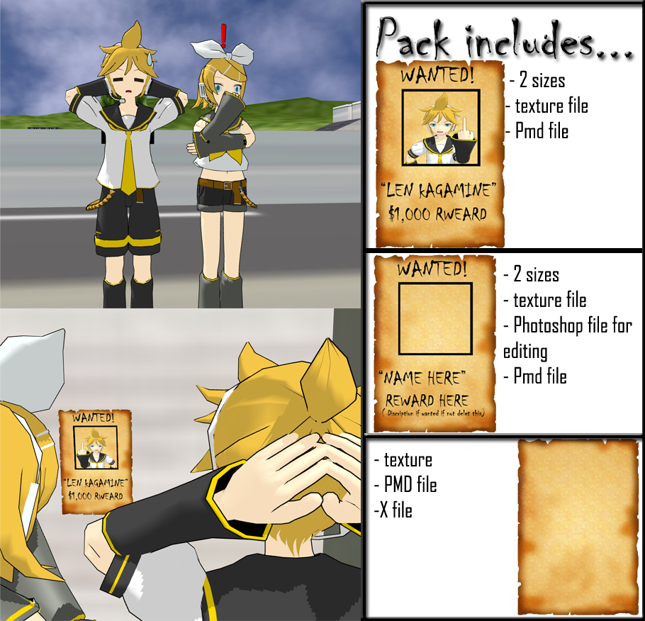 Wanted Poster DL by Zerox466 on DeviantArt