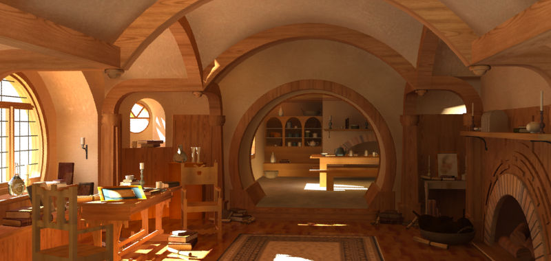 Hobbit house by Zamzeth on DeviantArt